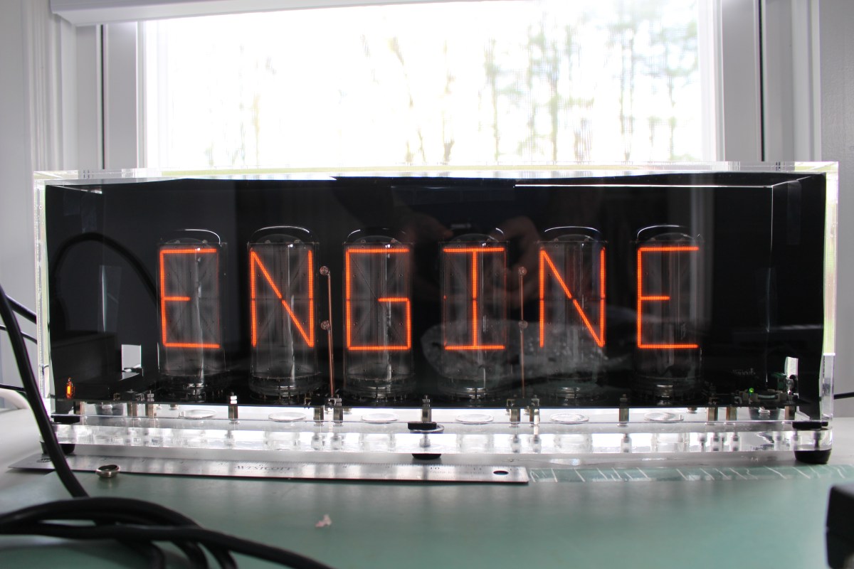 Alphanumeric Nixie Clocks – Medium and Large! Burroughs 7971 and 8971 ...