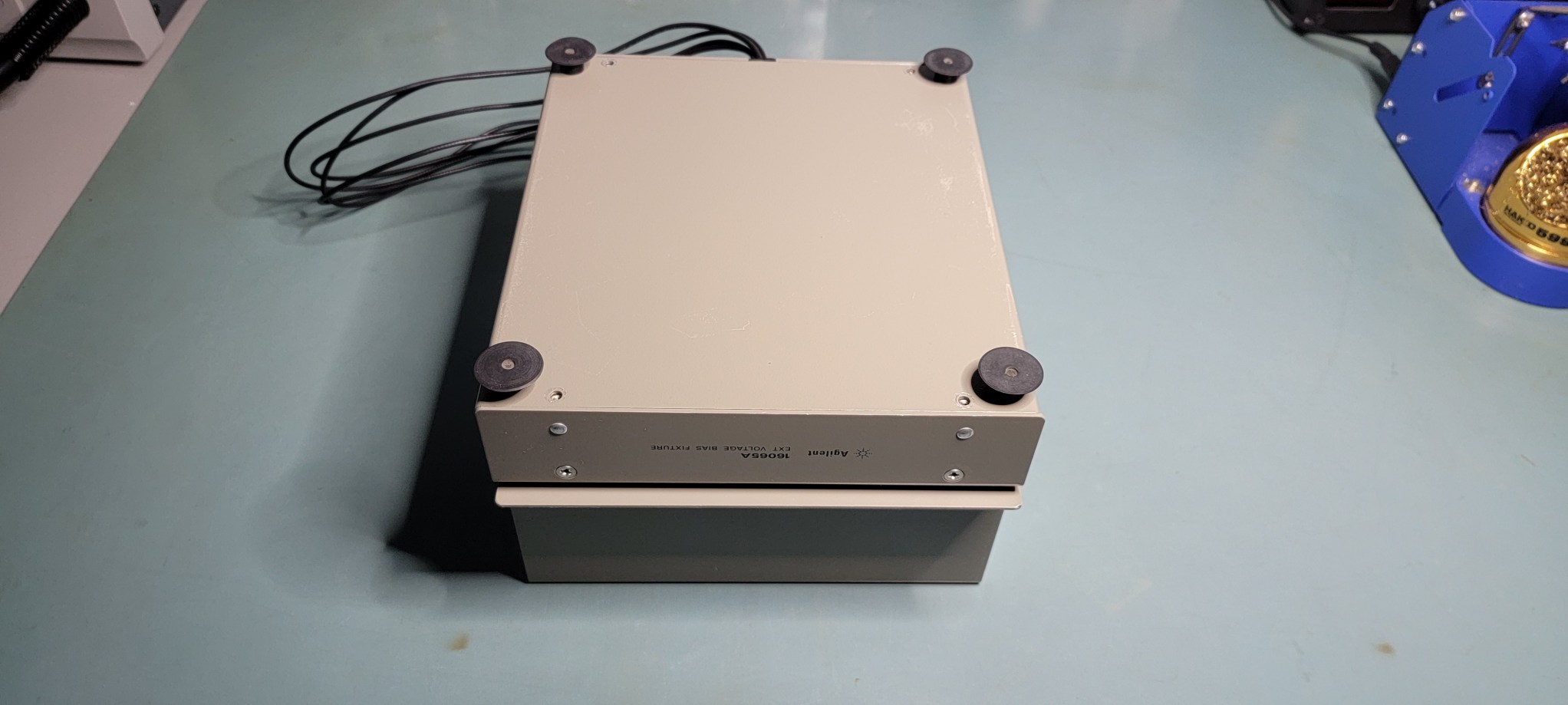 LCR measurements at high DC bias voltages; how and why? Agilent 16065A ...